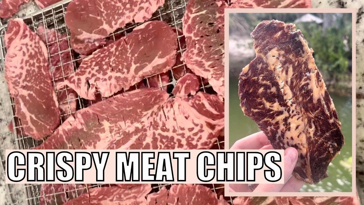 HOMEMADE CRISPY MEAT CHIPS - YouTube