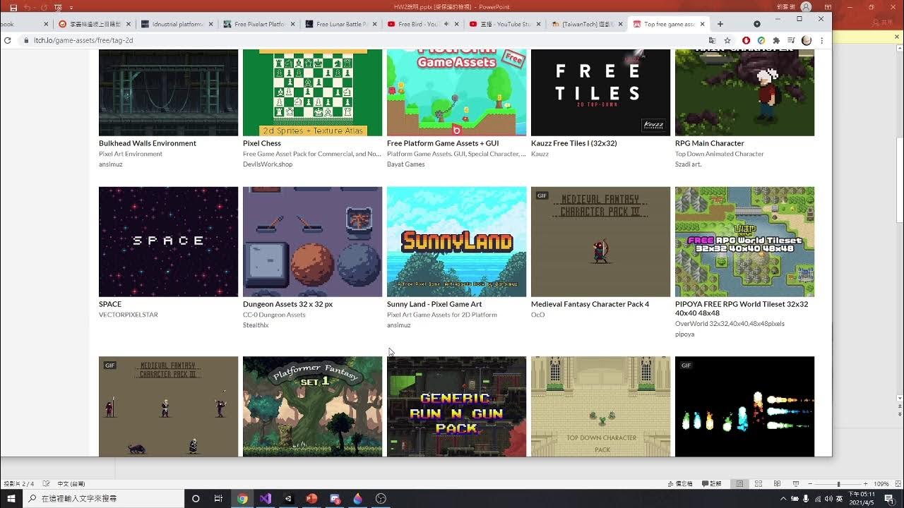 Making a 2D side-scrolling game by unity/用Unity製作一款2D橫向卷軸遊戲 - YouTube