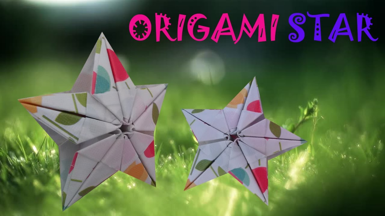 Origami 3D Star - Origami Easy - YouTube