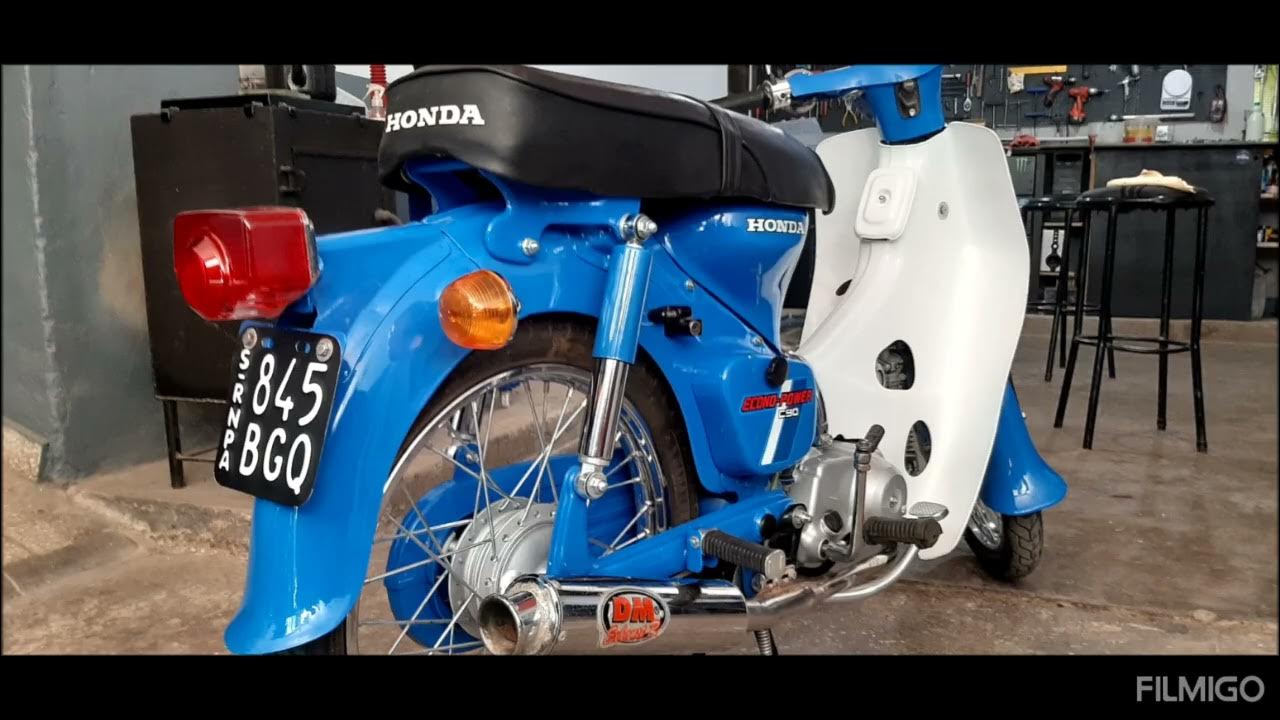 restauracion honda c90 - YouTube