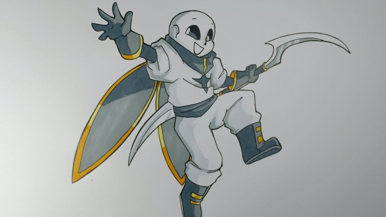 LUMINE SANS How To Draw Easy Cách vẽ Sans Đẹp Và Ngầu - YouTube