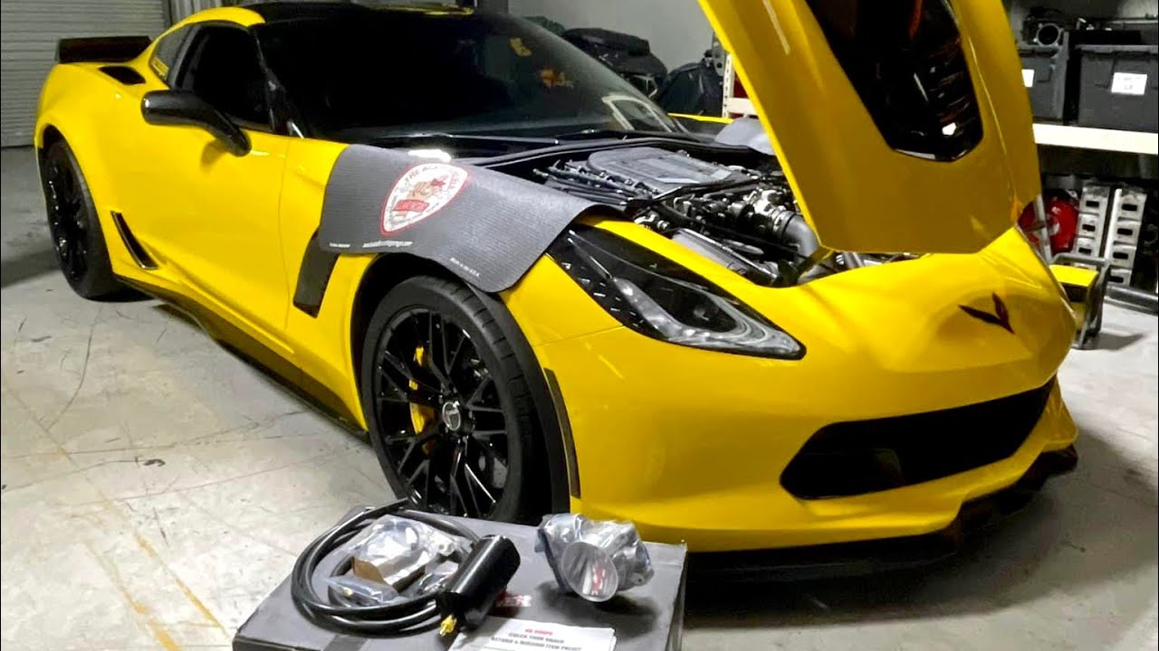 Finally upgraded the C7 Z06 Corvette with some real performance mods ...