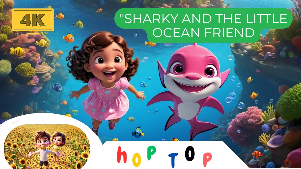 "Sharky and the Little Ocean Friends: A Big Adventure Under the Sea ...