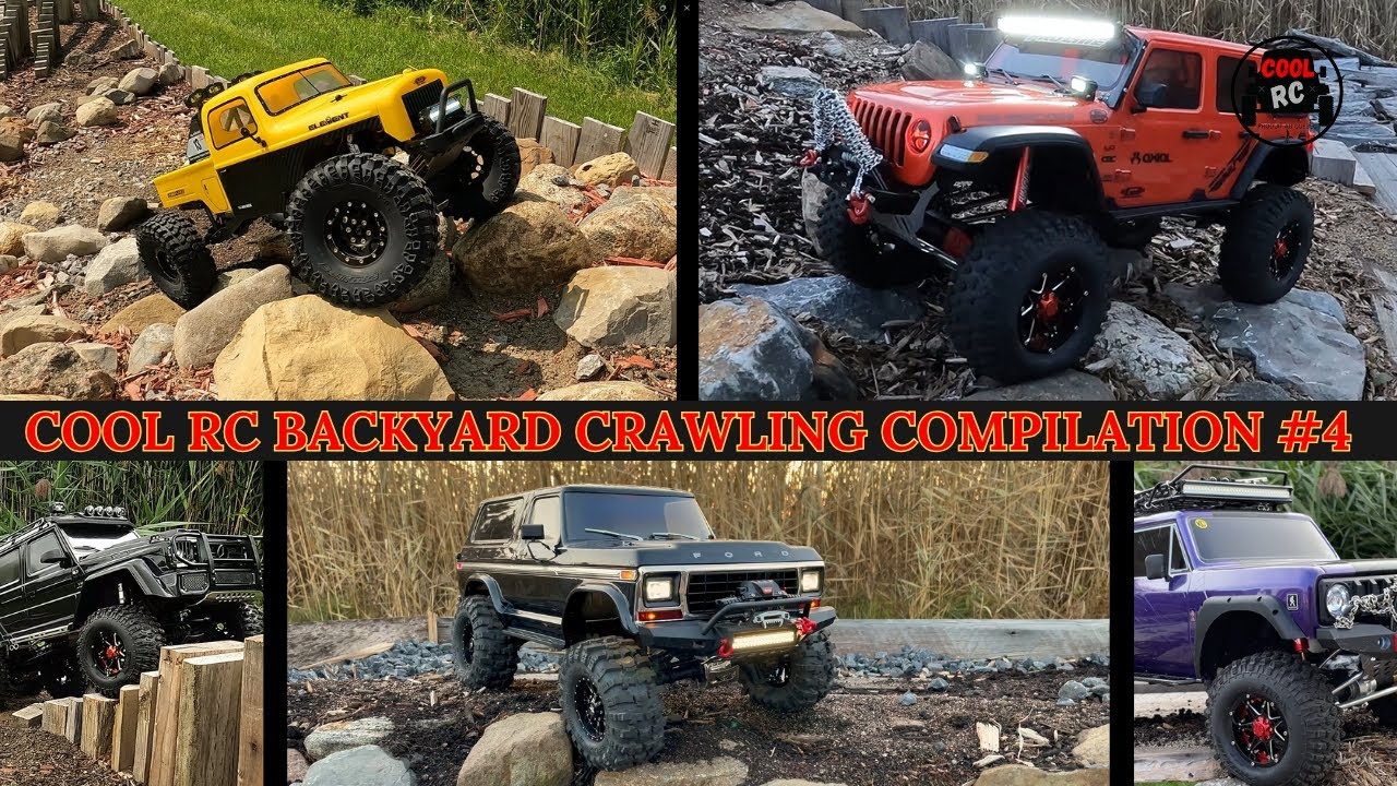 Cool RC Backyard Crawling Compilation part 4 - YouTube