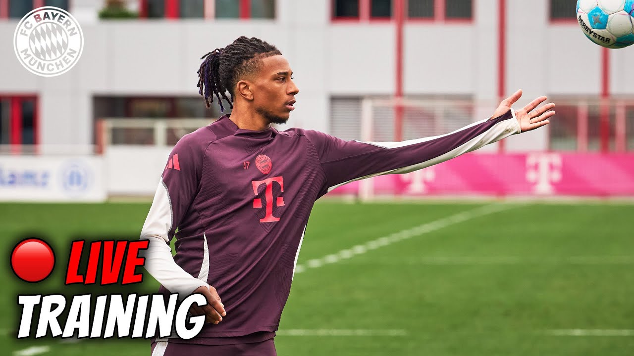 Training an der Säbener Straße in voller Länge | FC Bayern - YouTube