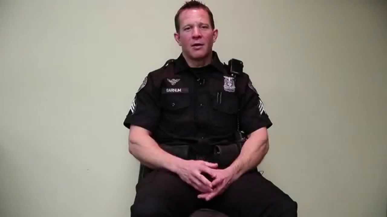 Portland Police Sgt. Bret Barnum looks back on his encounter with 12 ...