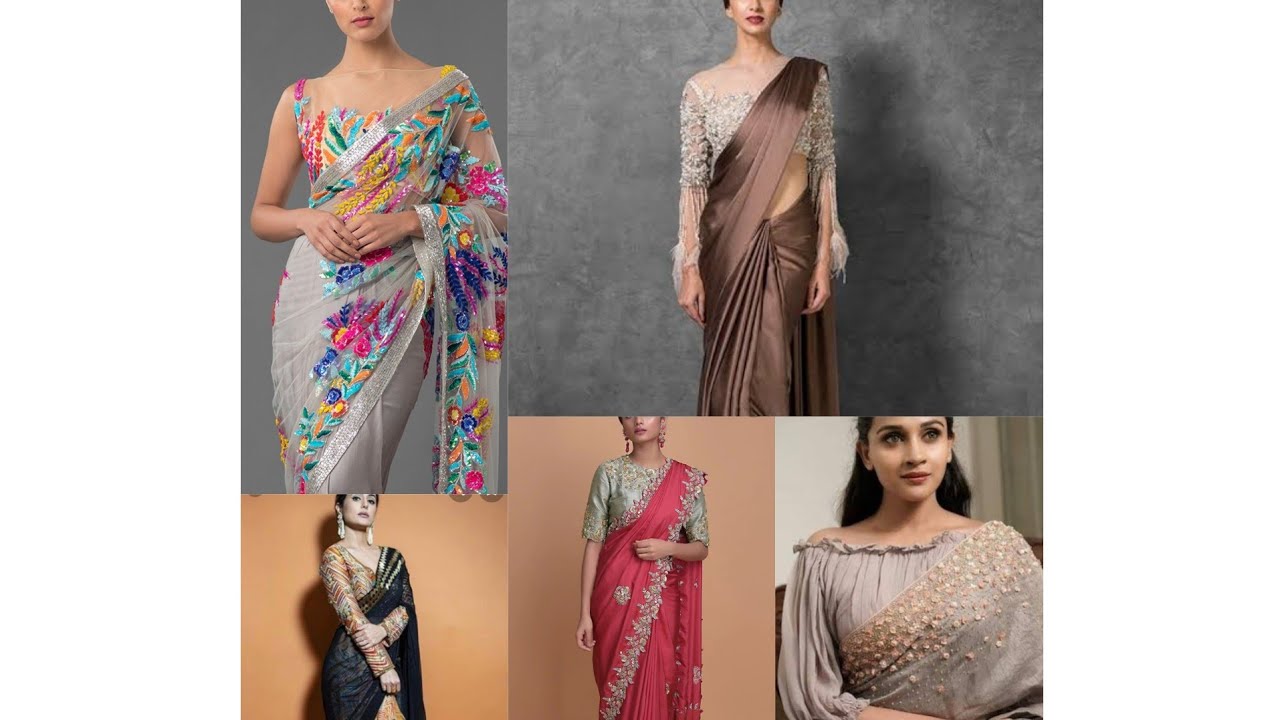 Indian Saree 2021 New Design|Saree New Design - YouTube