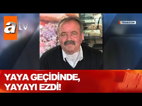 Ölüm yaya geçidinde, işte böyle geldi! - Atv Haber 5 Ağustos 2020