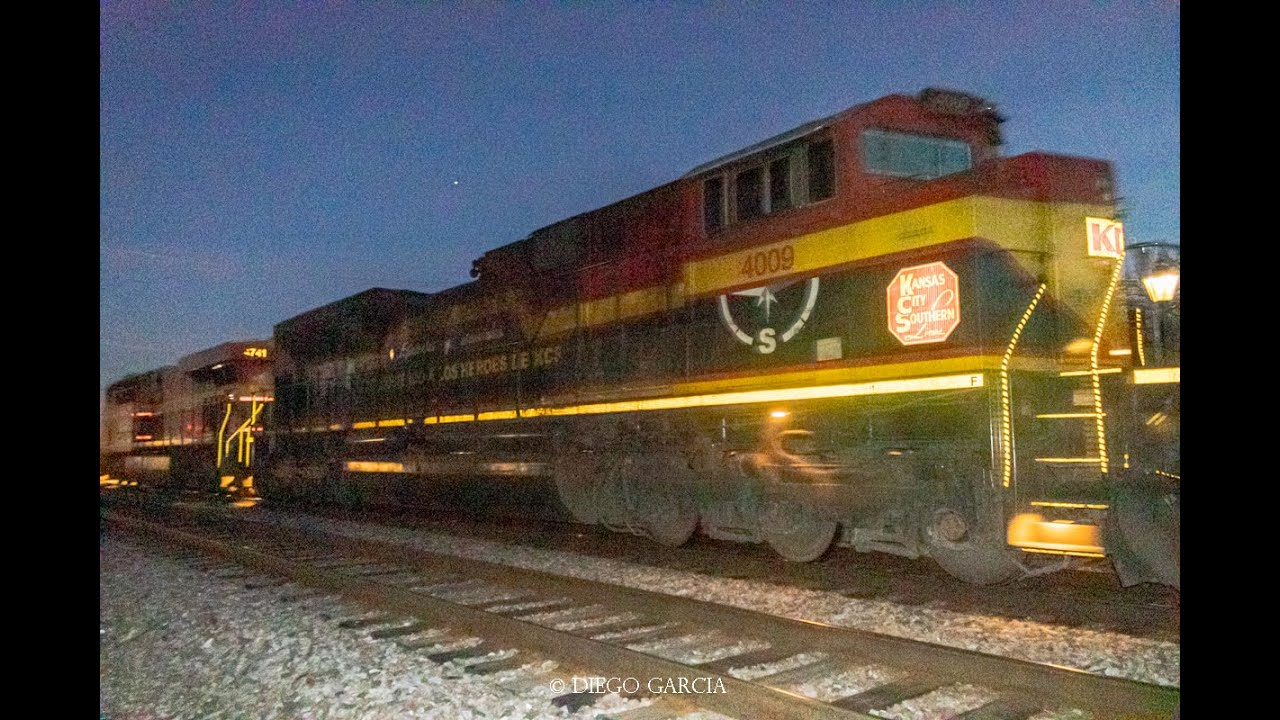 KCS 4009 (Saluting KCS Heroes) trails on CPKC I181 2/13/24 - YouTube