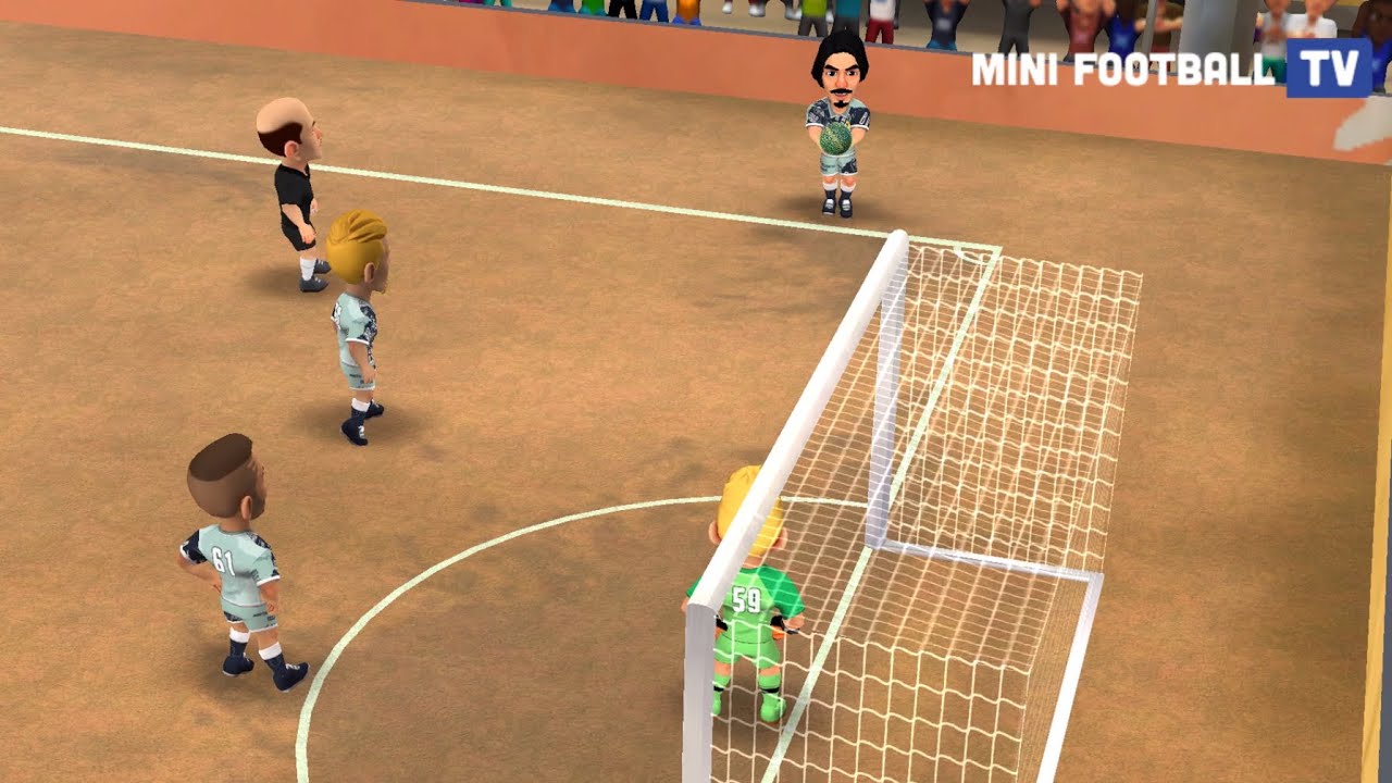 Mini Football own goal ⚽️ autogoal directly from throw-in 🤴🏻Street King ...