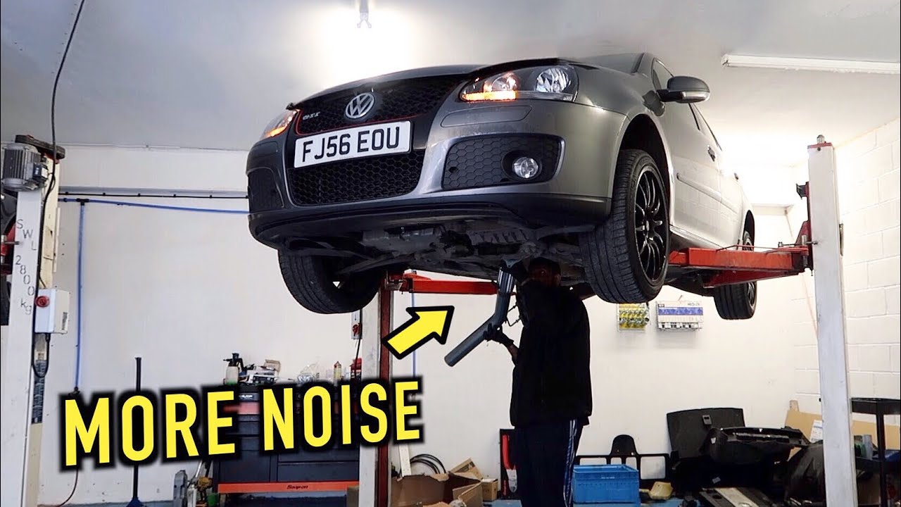 Installing a DECAT on the Golf GTI! - YouTube