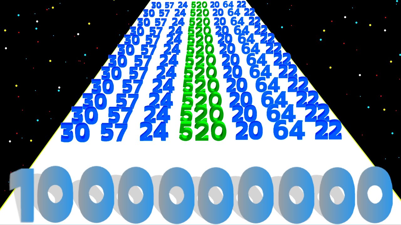 Number Shoot Merge Run Vs Level Up Number Cube Runner (freeplay max ...
