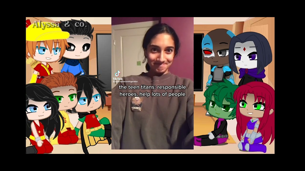 Teen Titans react to Fab Five [1/1] - YouTube