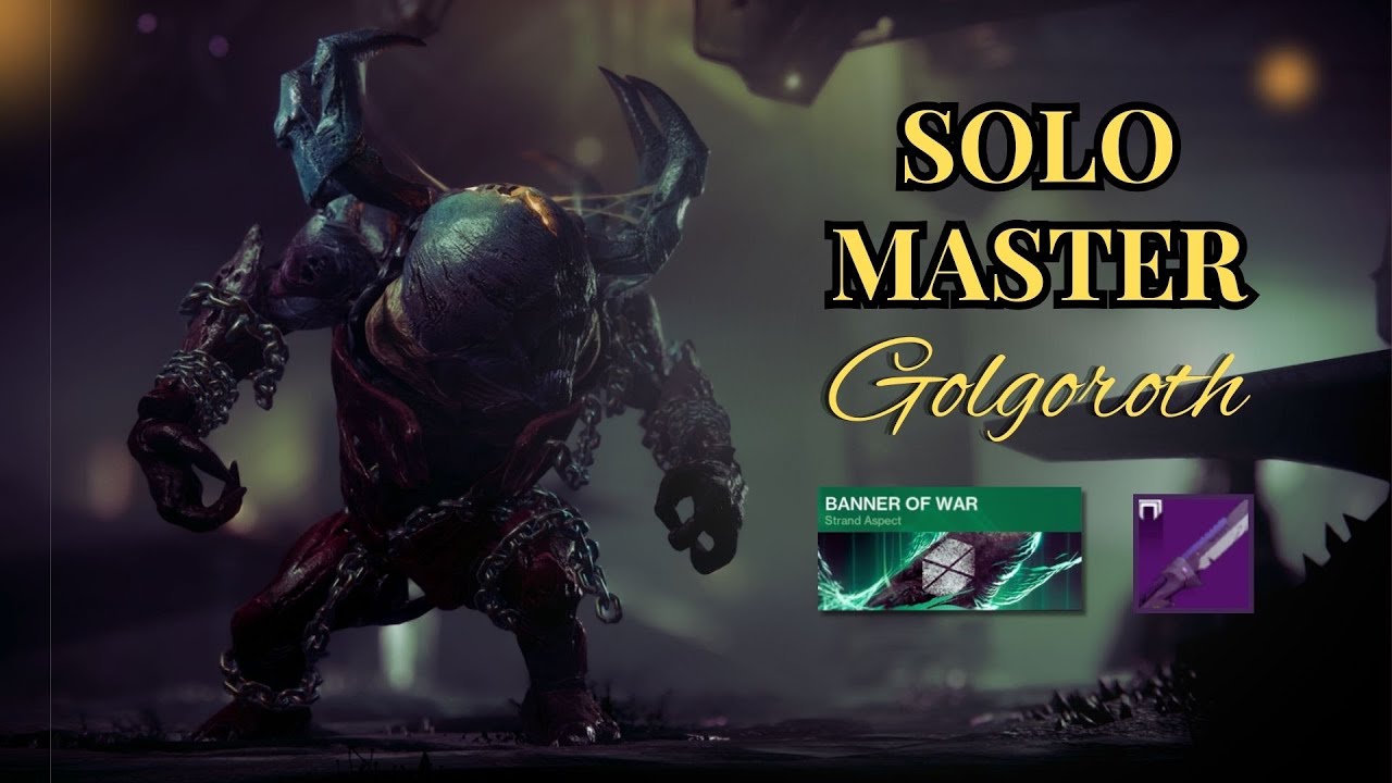 Solo MASTER Golgoroth | Ash & Iron | (Completely Unethical) - YouTube