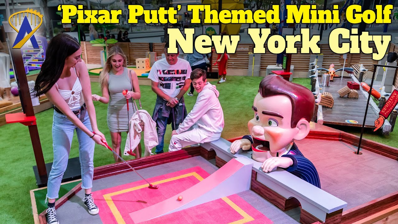 'Pixar Putt' Themed Mini Golf Begins Tour Around the United States ...