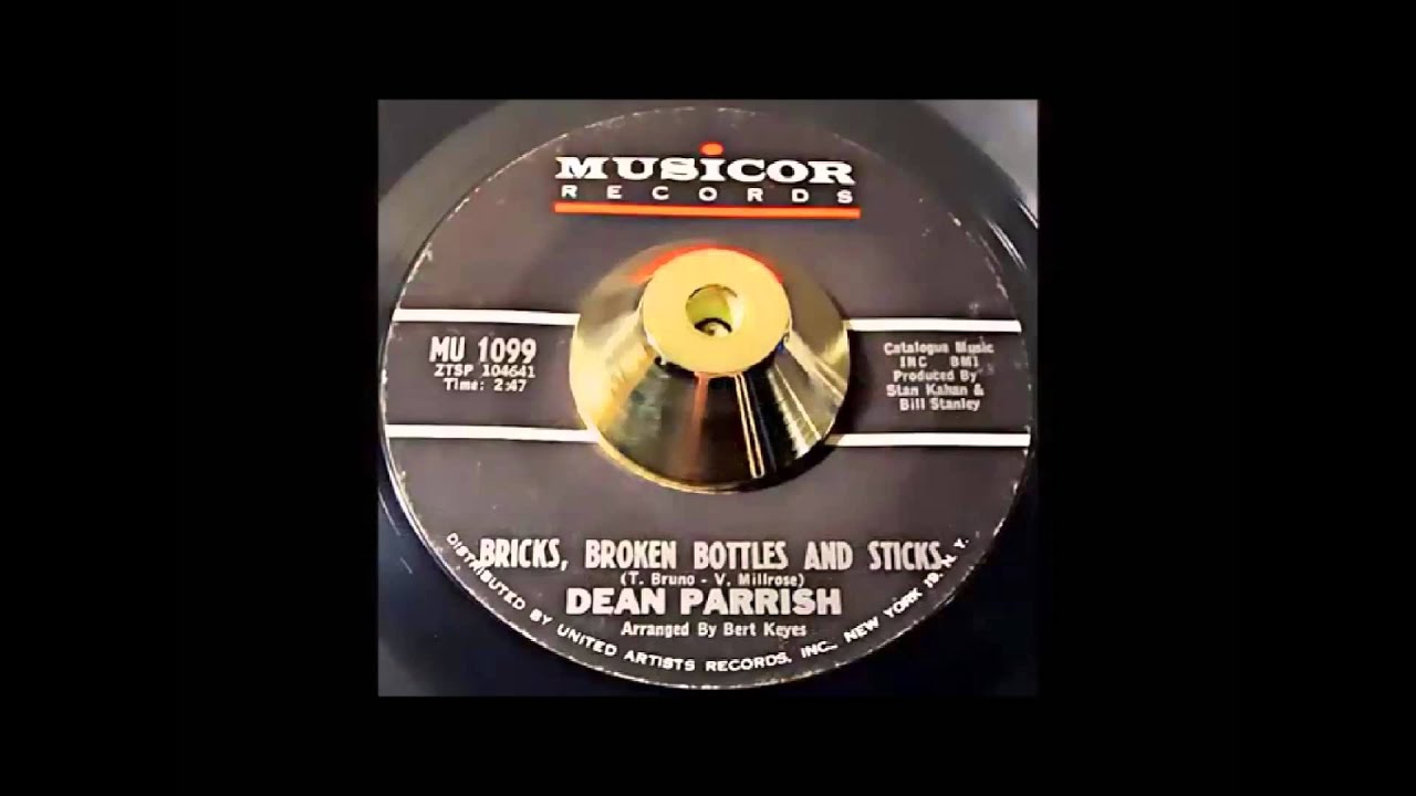 Dean Parrish Bricks,Broken bottles and sticks - YouTube