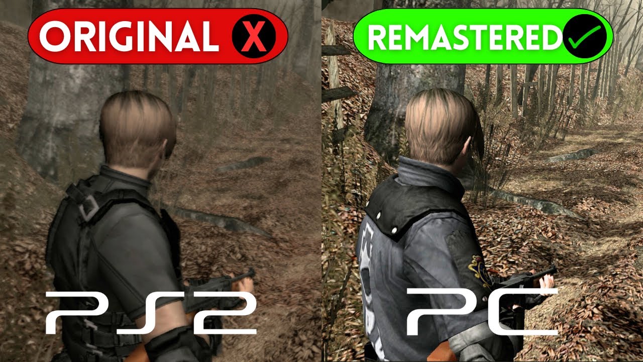 Terrifying Differences in RESIDENT EVIL 4 - PC vs PS2 - YouTube