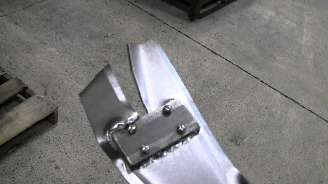 Almen strip mount - YouTube