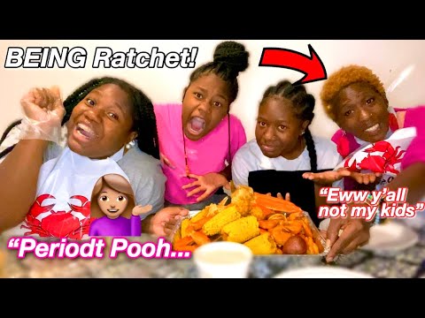 ACTING “RATCHET” TO SEE HOW MY MOM REACT... *HILARIOUS* - YouTube