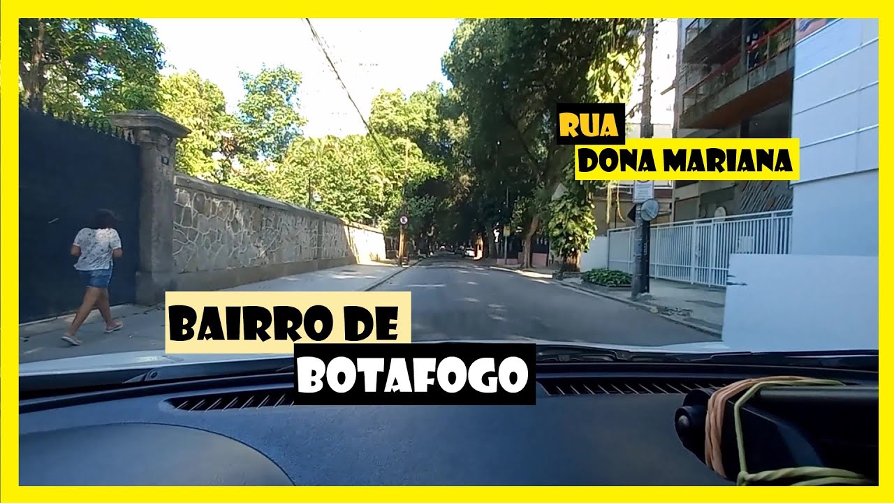 Bairro de Botafogo RJ - Rua Dona Mariana | FULL HD - YouTube