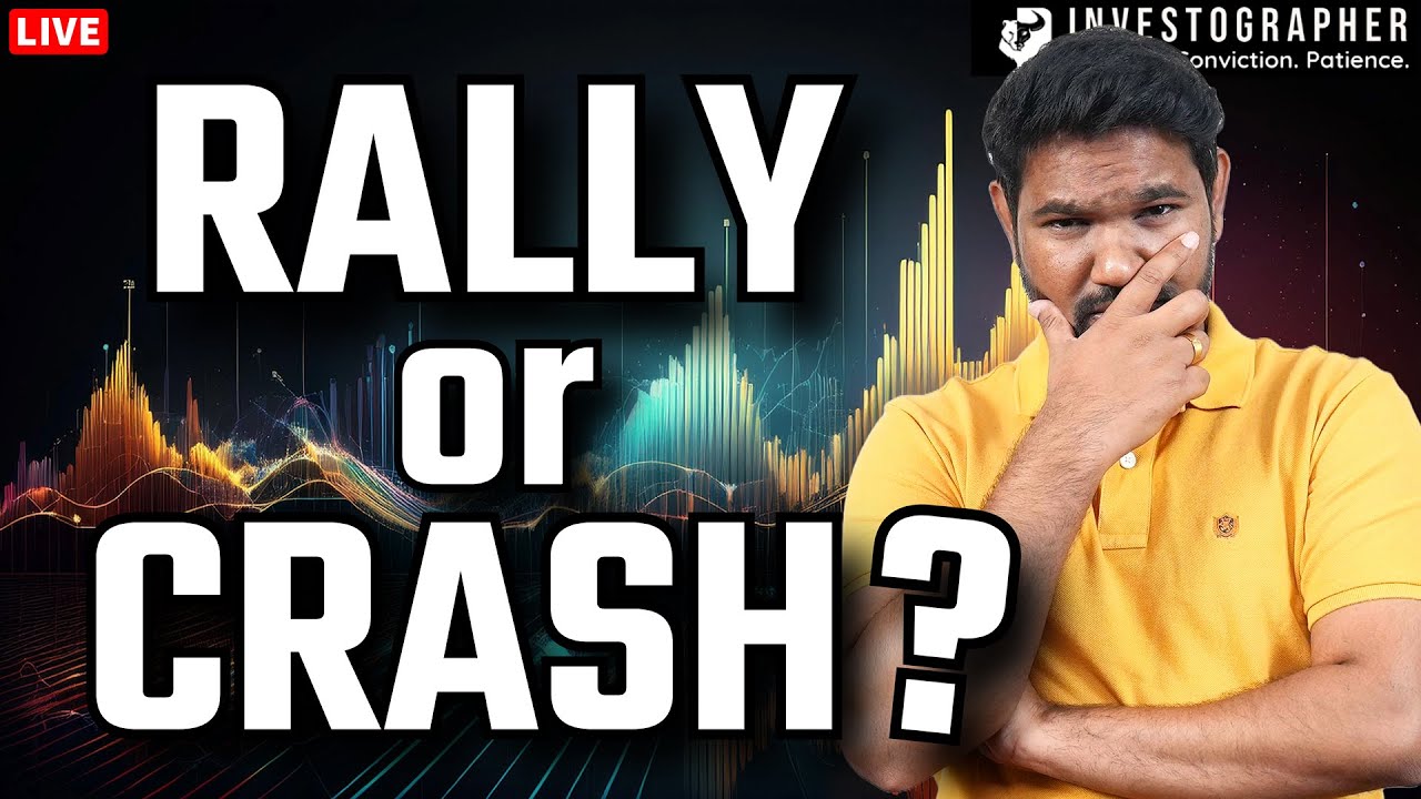 🔴Rally or Crash ? | Live Trading Nifty | Crypto Bitcoin ...
