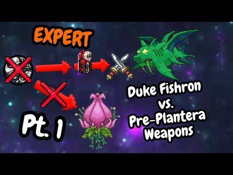 Pre-Plantera Duke Fishron Fight Trailer - YouTube