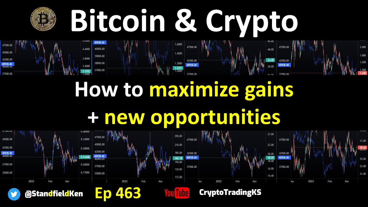 E463 - Bitcoin & Crypto - How to maximize gains + new opportunities ...
