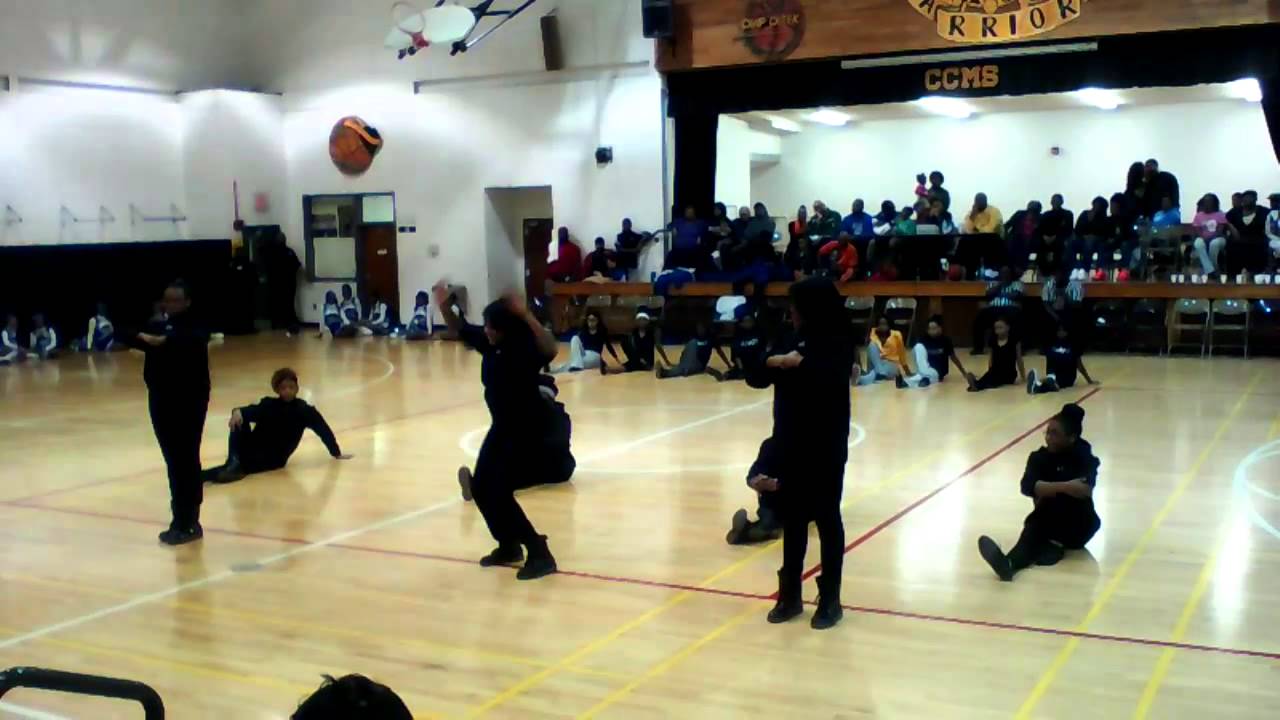 Camp creek middle school step team - YouTube