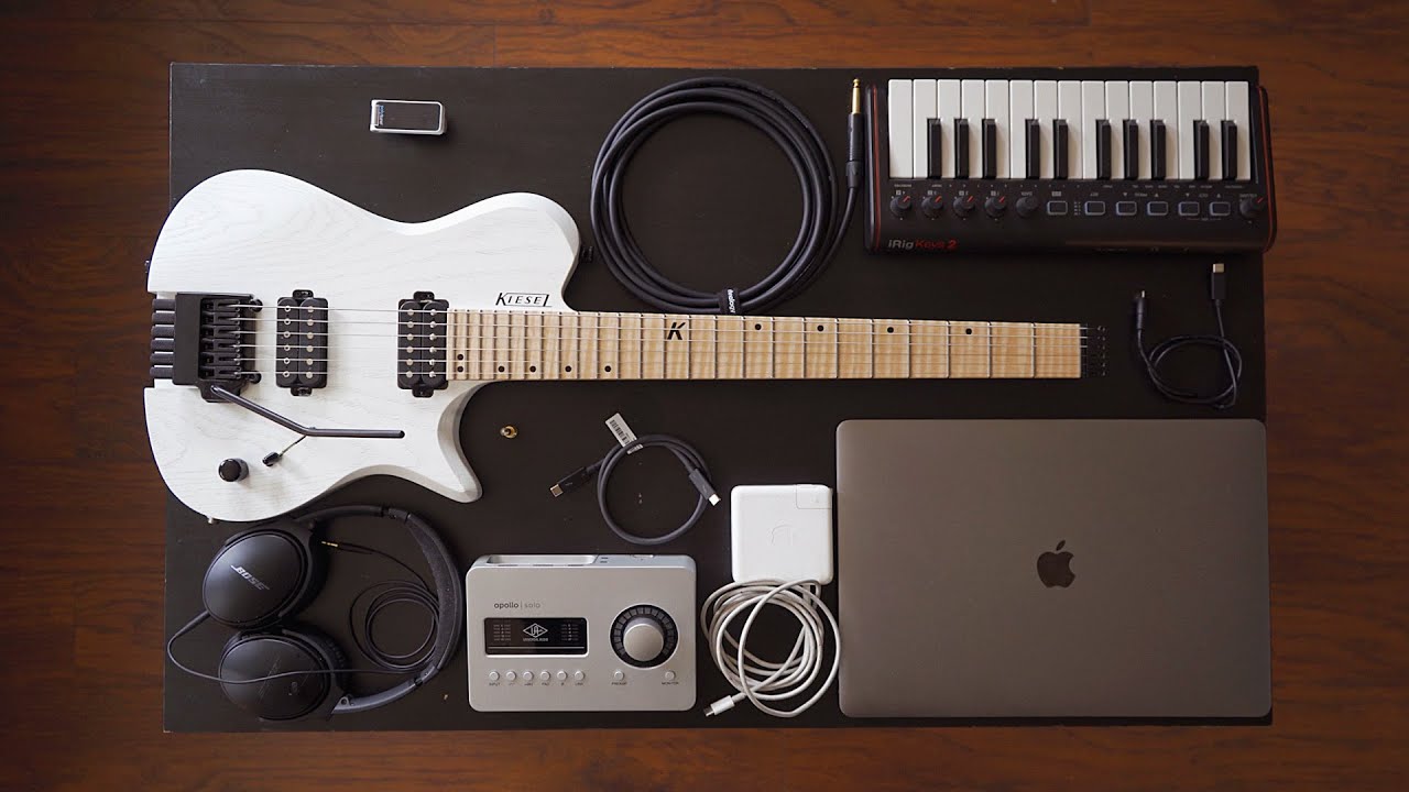 The ULTIMATE Travel Songwriting Rig! (+ UAD LUNA Challenge) - YouTube