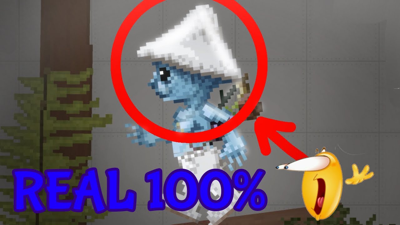 SMURF CAT 100% REAL!!! | MELON PLAYGROUND - YouTube