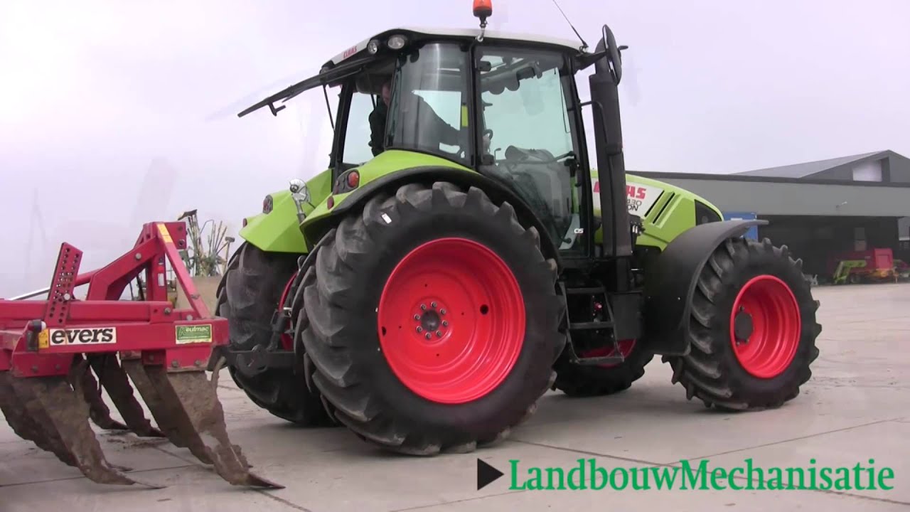Trekkertest Claas Arion 430 CIS - YouTube