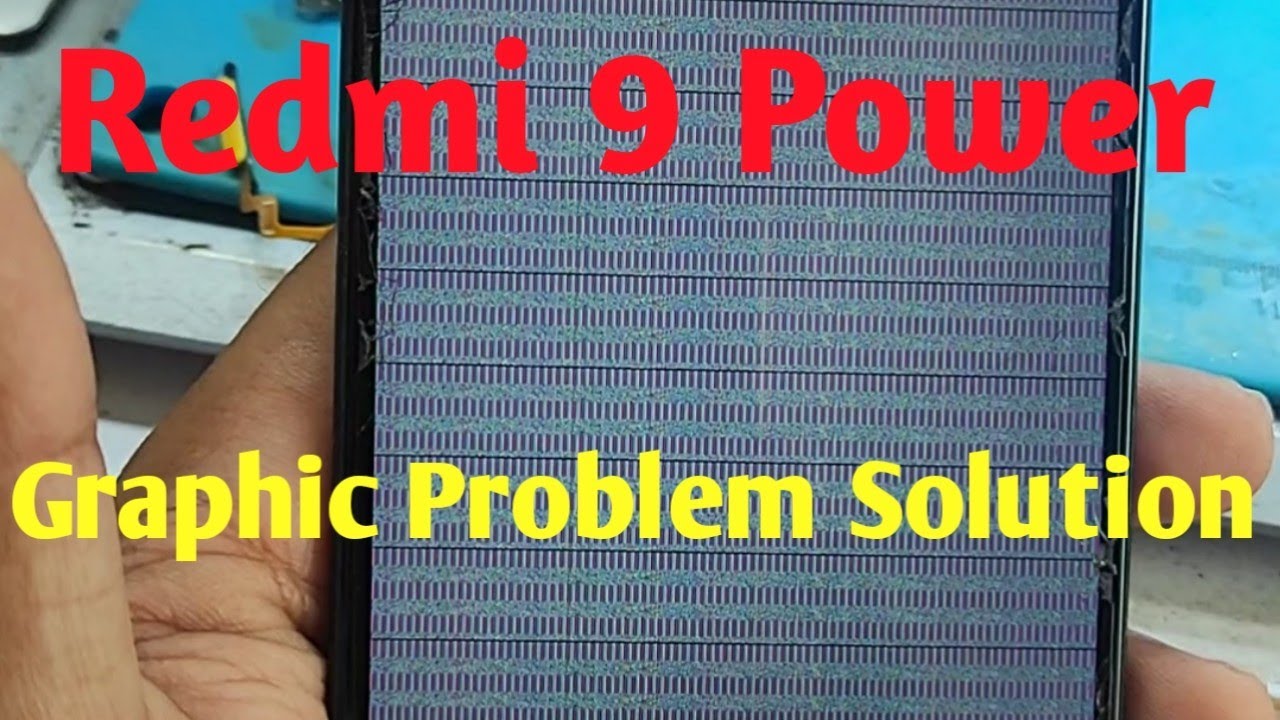 Radmi 9 Power Display Graphics Problem Solution - YouTube