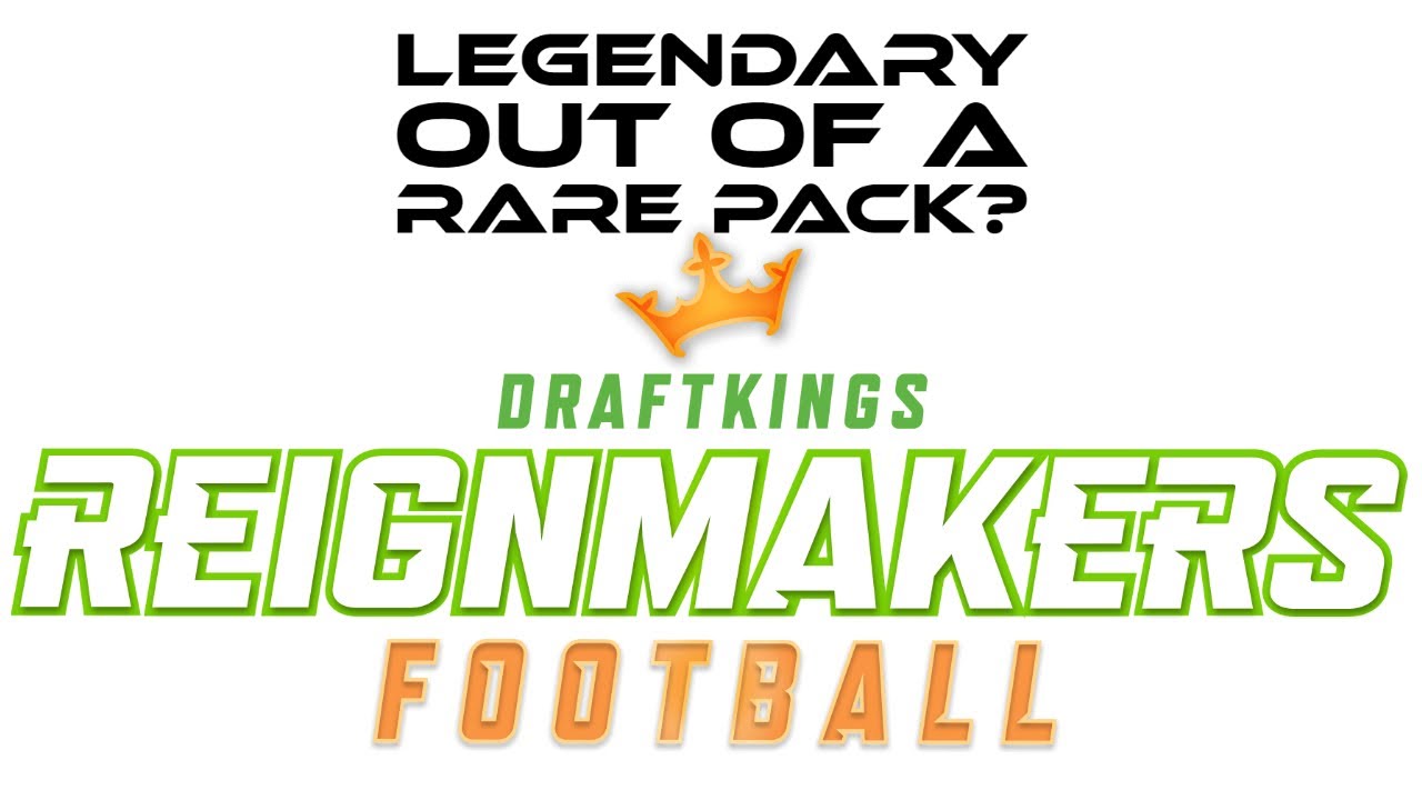 Draftkings Reignmakers Airdrop RARE Pack Opening - We got a LEGENDARY ...