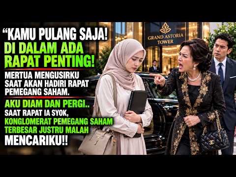 KAMU PULANG SAJA! DI DALAM ADA RAPAT PENTING! MERTUA MENGUSIRKU, TAPI SAAT RAPAT IA SYOK KARENA