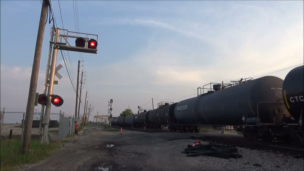 Canal Street Railroad Crossing, Mobile, AL - YouTube