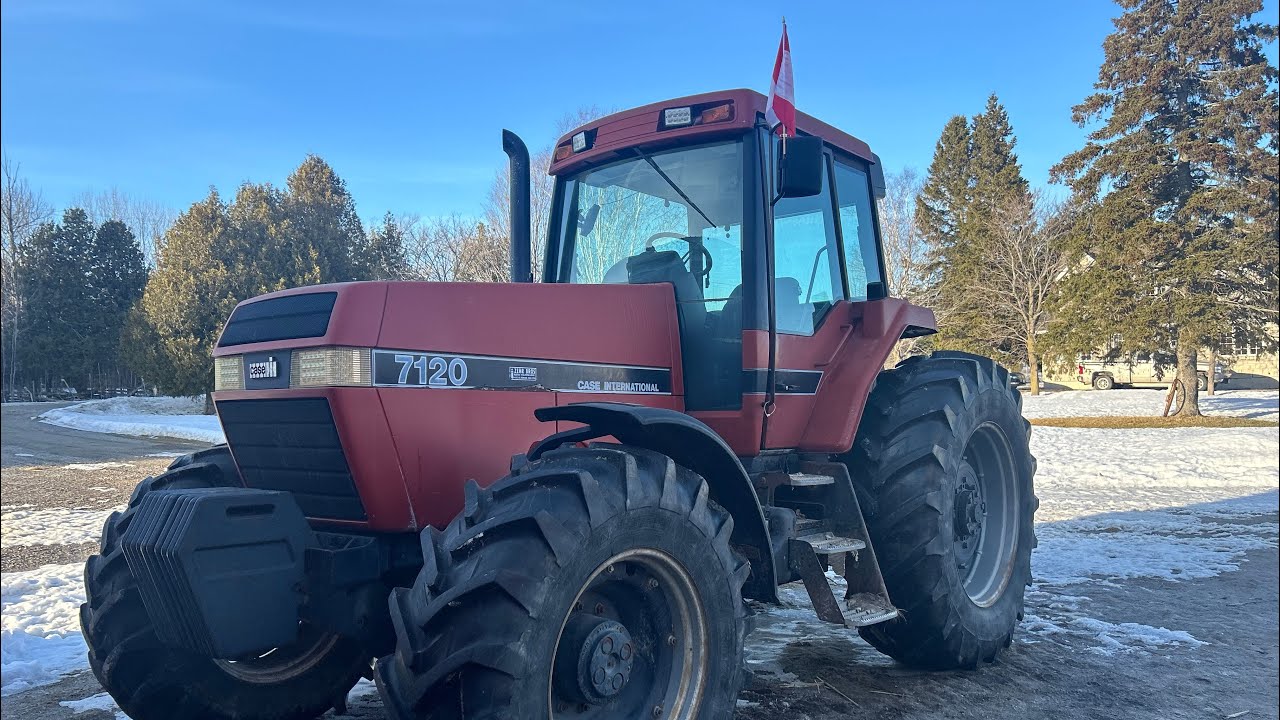 Case International 7120 Magnum Tractor Service work and prep for # ...