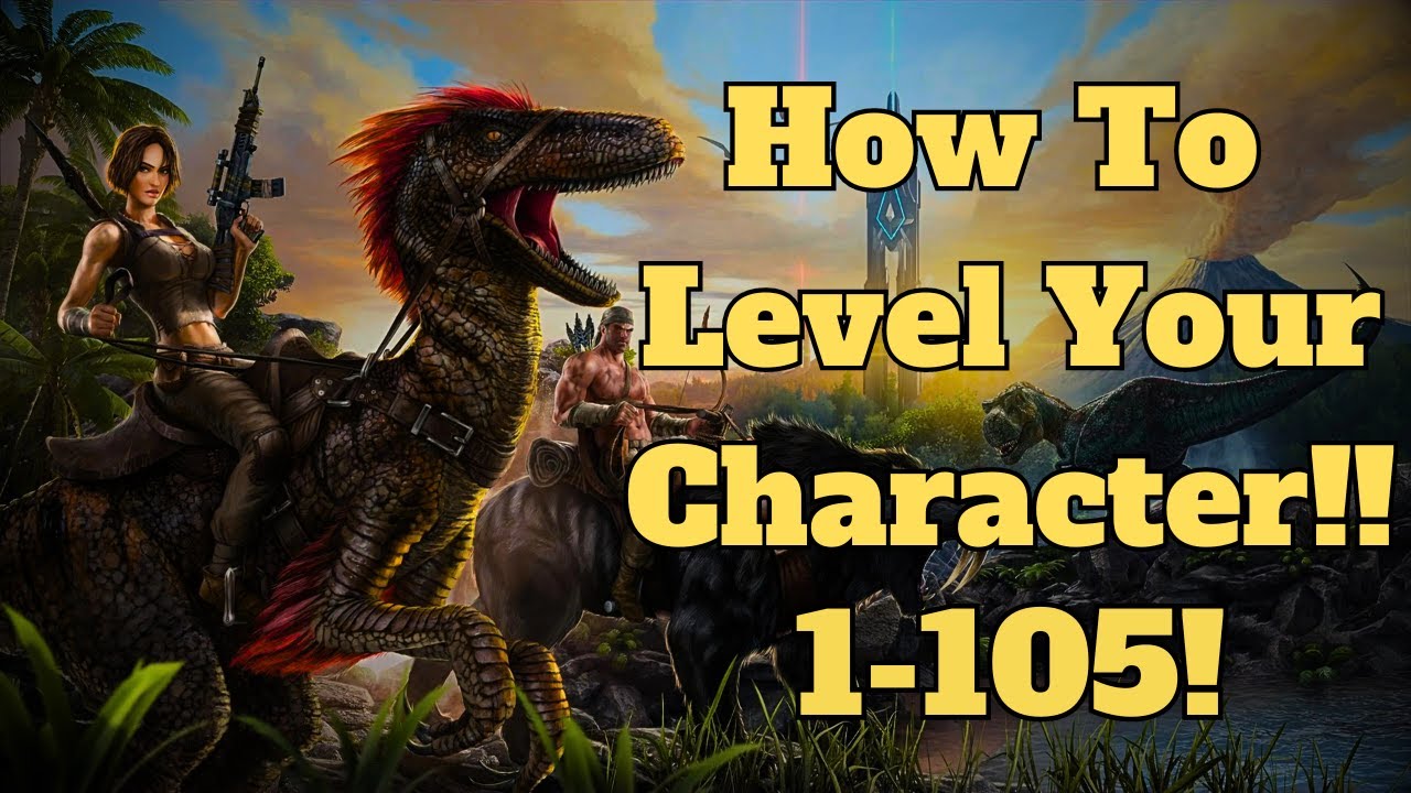 How To Level In Ark Survival Ascended Official PVP Build! - YouTube
