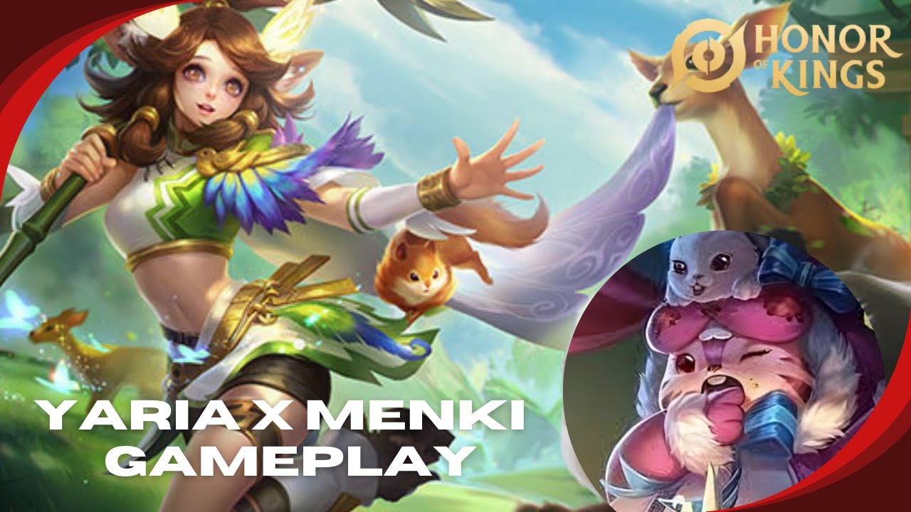 Yaria Honor Of Kings | Yaria x Menki | Yaria's best Teamate| Immortal ...
