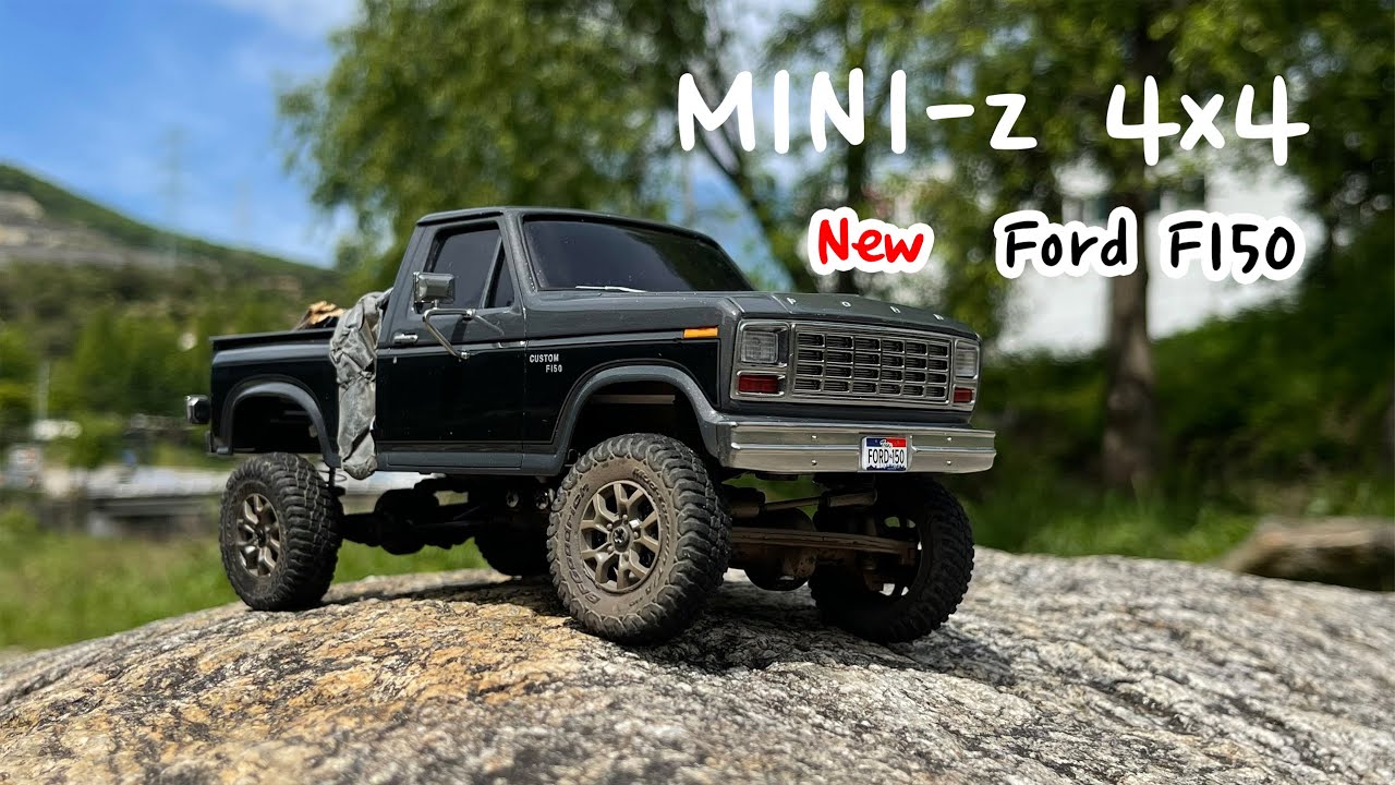 MINI-Z 4x4 NEW model (custom) (Ford F150 custom truck) - YouTube