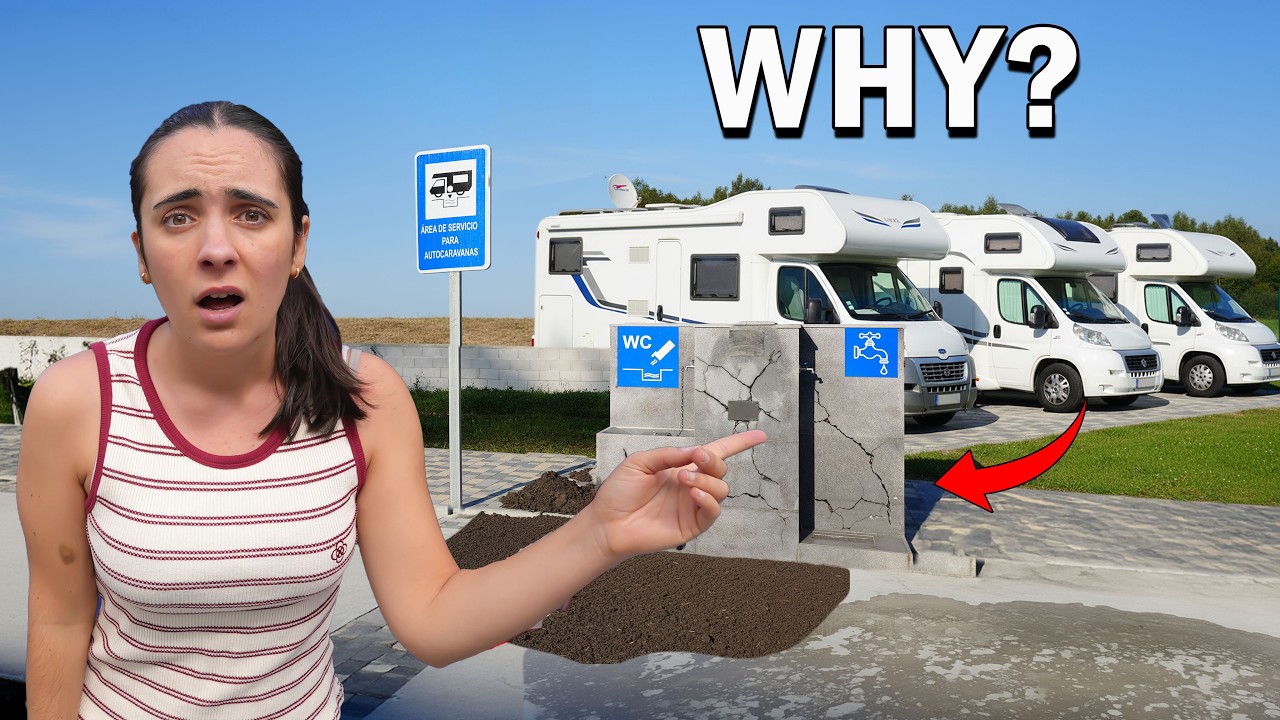 Why do people do THIS? Van Life Spain (DISGUSTING) - YouTube