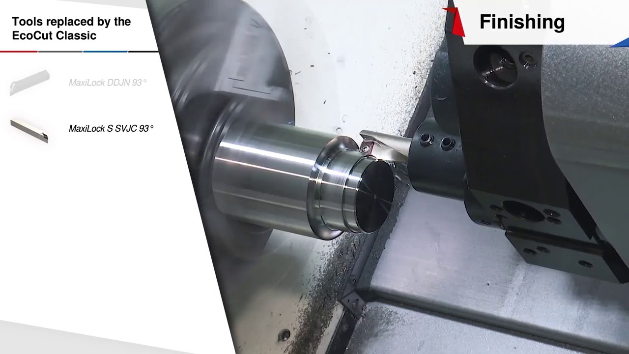 EcoCut Classic Drilling into solid material, turning and grooving with ...