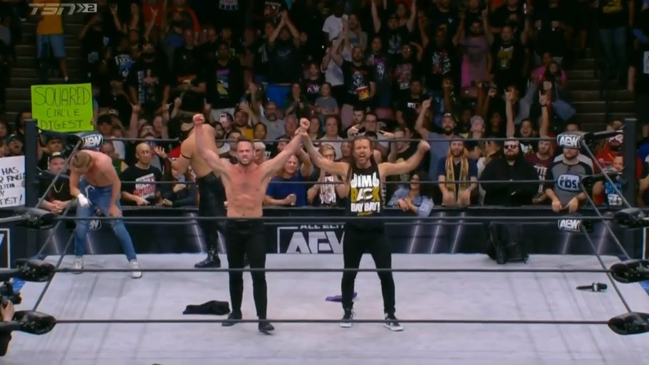 AEW Dynamite Reactions: RODERICK STRONG DEBUTS IN AEW TO HELP ADAM COLE ...