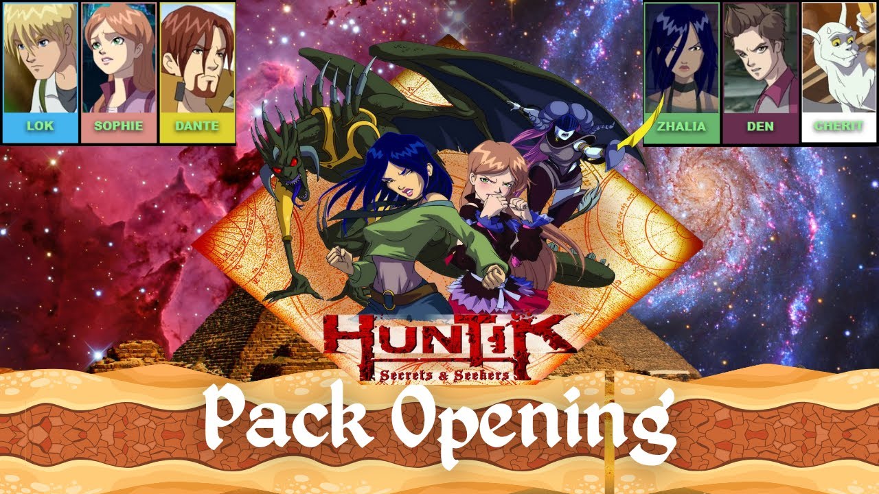 Huntik Pack Opening and Card Review 😲 - YouTube