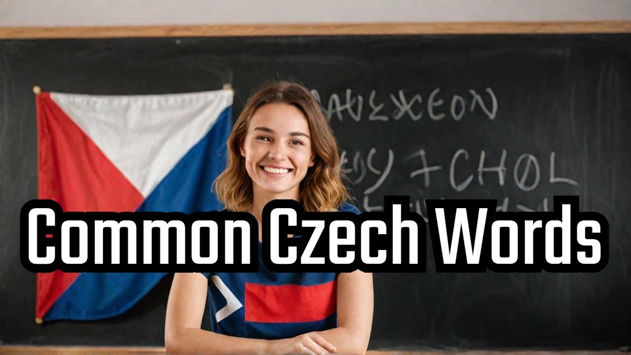 Easy Czech | 100 common Czech Words You Should Know! - YouTube