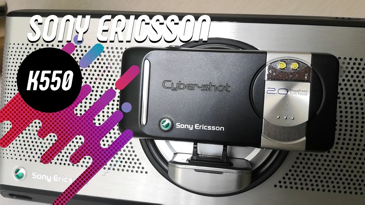 Sony Ericsson K550 Cyber-Shot Retro Unboxing - YouTube