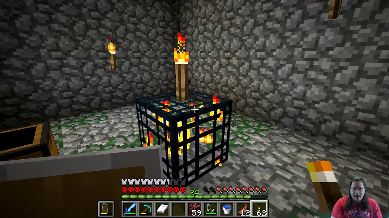 Minecraft Hardcore Ep 6 I would walk 500 chunks - YouTube