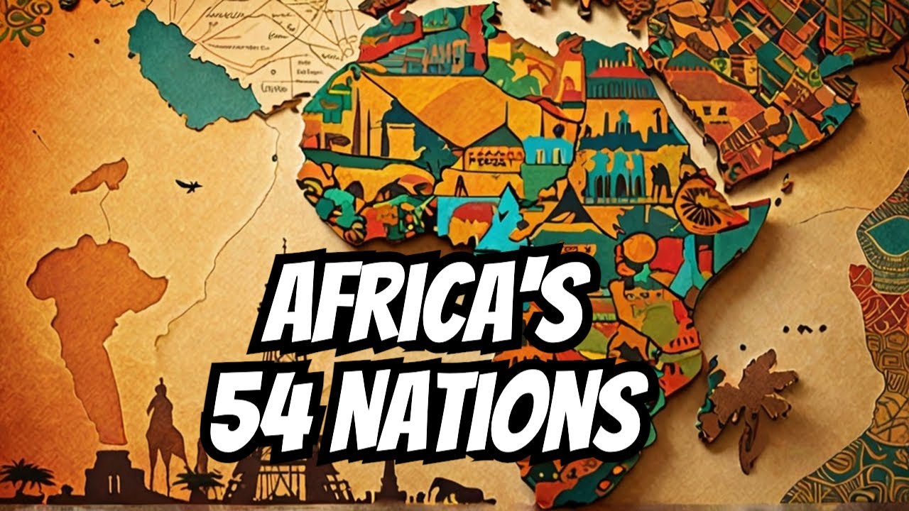 Africa's 54 Countries and Capitals #africa #africancountries - YouTube