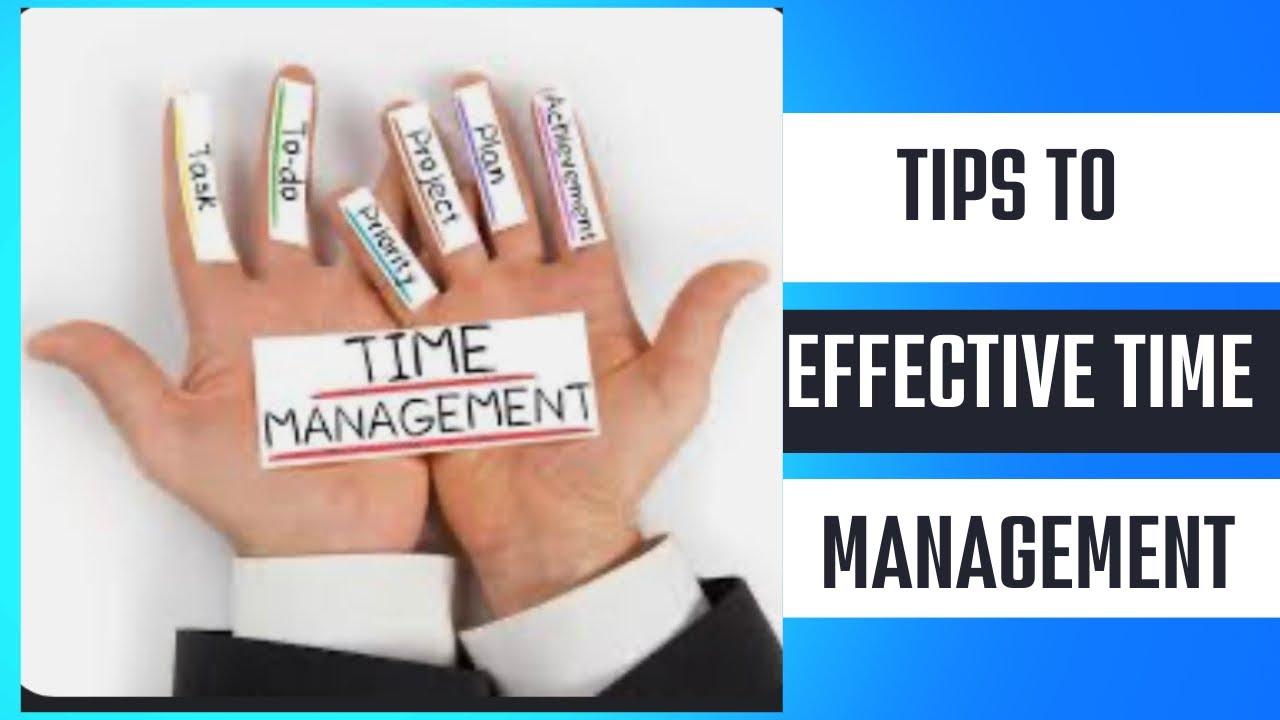 7 Effective Time Management Tips | Planning To do list Tips - YouTube