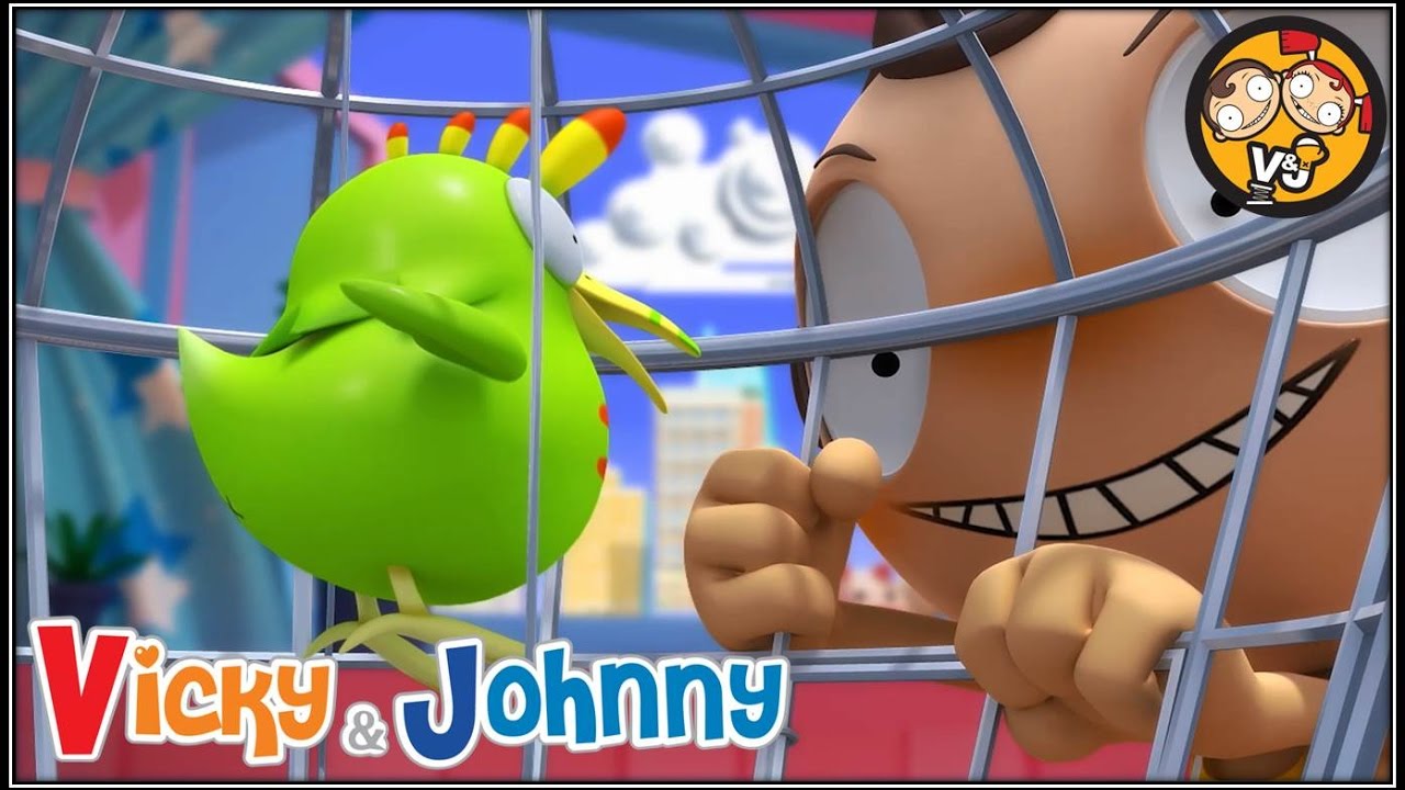 Vicky & Johnny | Episode 84 | CRAZY BIRD | Full Episode for Kids | 2 ...