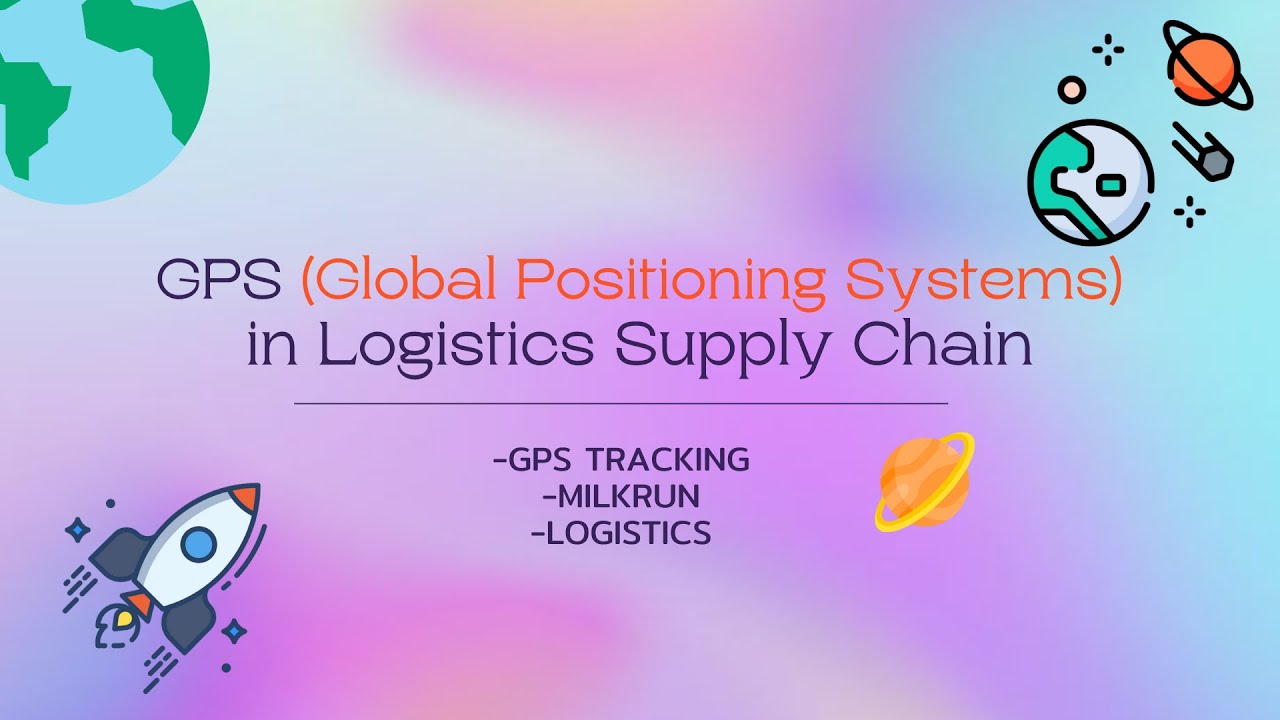 GPS in logistics supply Chain - YouTube